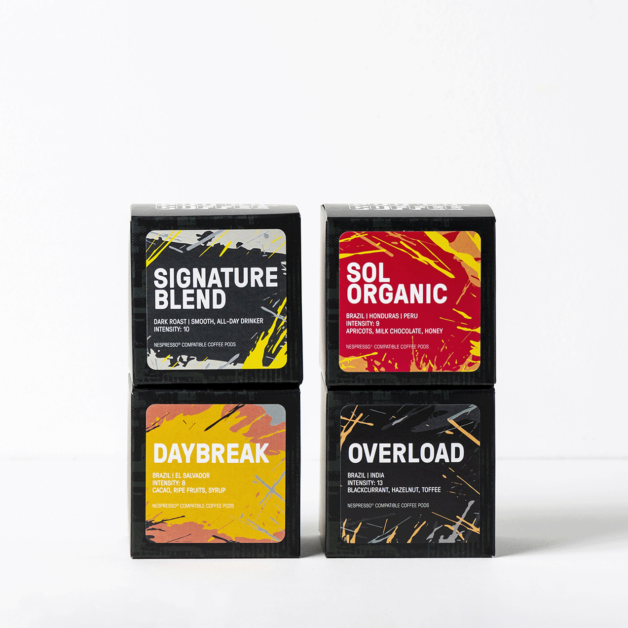 Nespresso Compatible Coffee Pods | POD CO. COFFEE | Taster Pack