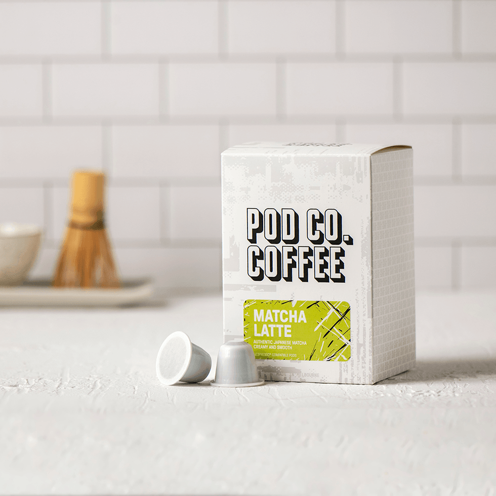 Nespresso Compatible Matcha Latte Pods | POD CO. COFFEE | 40 Pack