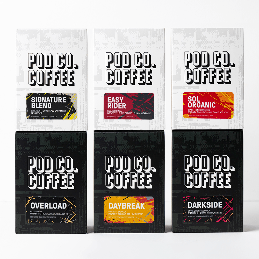 Nespresso Compatible Coffee Pods | POD CO. COFFEE | Bundles & Packs